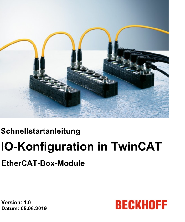 IO-Konfiguration in TwinCAT