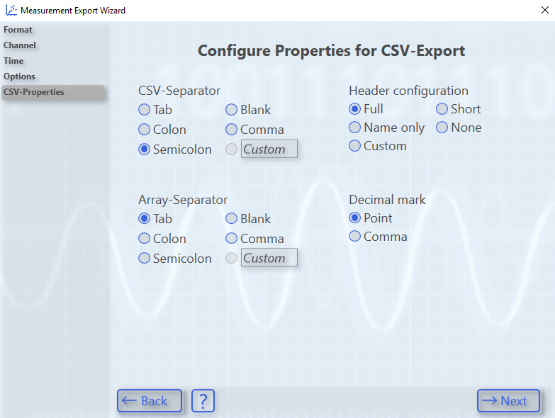 export-in-csv