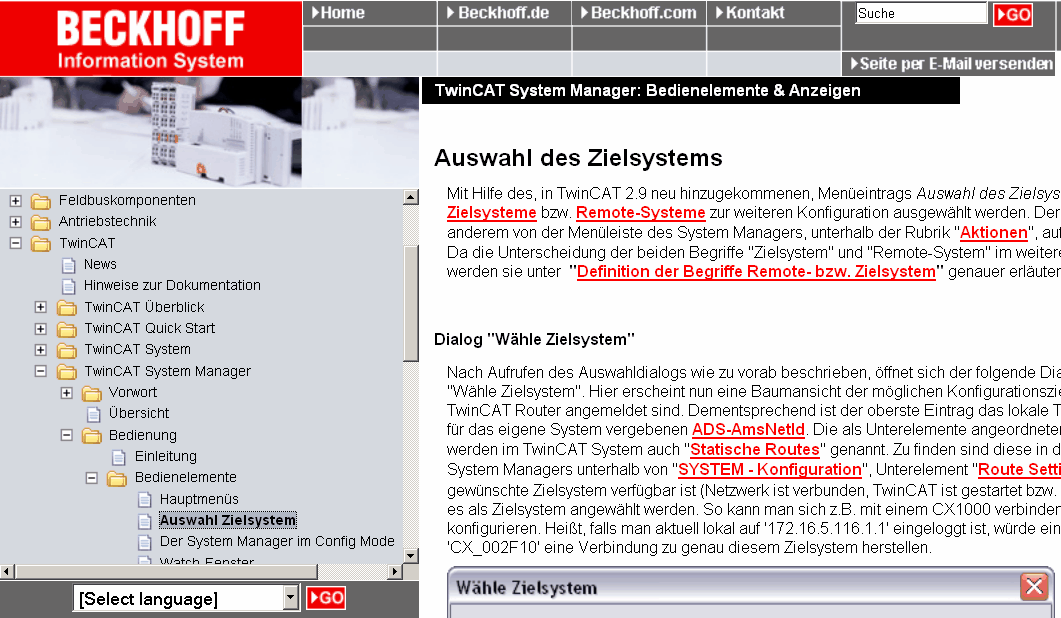 Beckhoff Information System - English