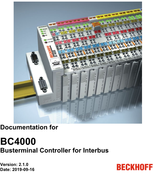 BC4000 - Bus Terminal Controller for Interbus