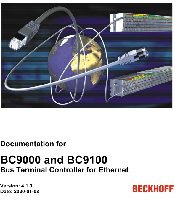 BC9000 - Bus Terminal Controller for Ethernet