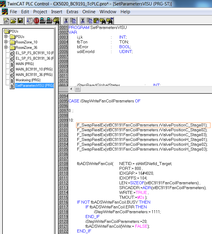 BC9191 in Master/Slave mode