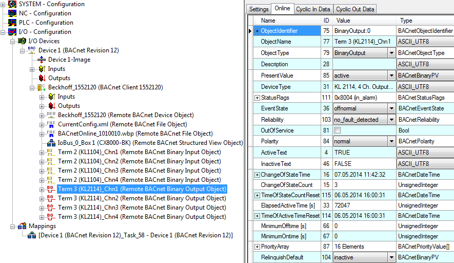 First steps with BACnet/IP