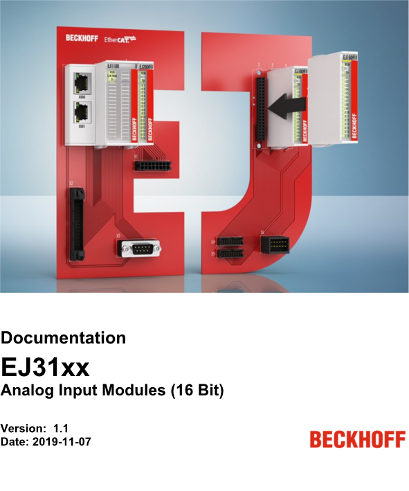 EJ31xx - Analog Input Modules (16 Bit)