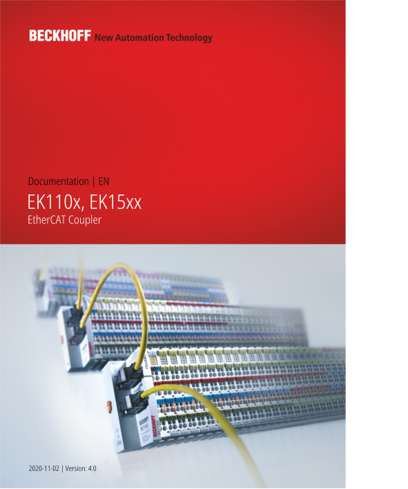 EK110x, EK15xx - EtherCAT Bus Coupler
