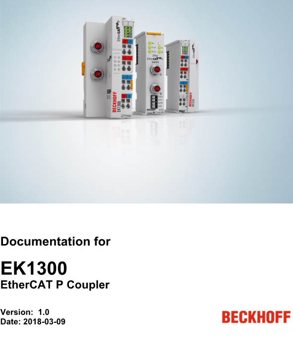 EK1300 - EtherCAT P Coupler