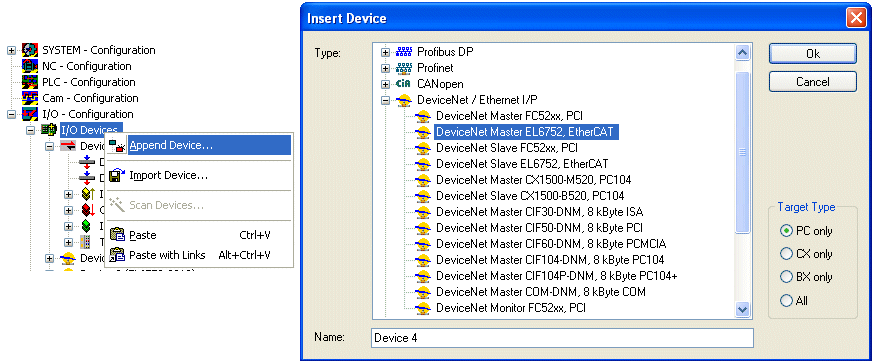 TwinCAT System Manager