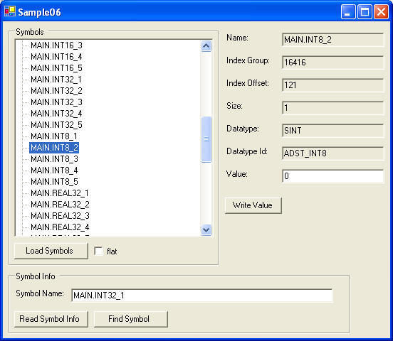 Read PLC variable declaration
