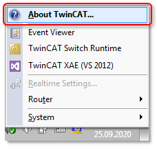 License overview in the TwinCAT 3 Runtime (XAR)