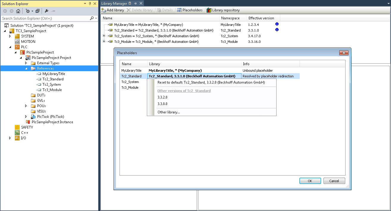 Changing the placeholder resolution