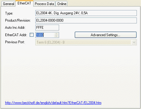Beckhoff Information System - English