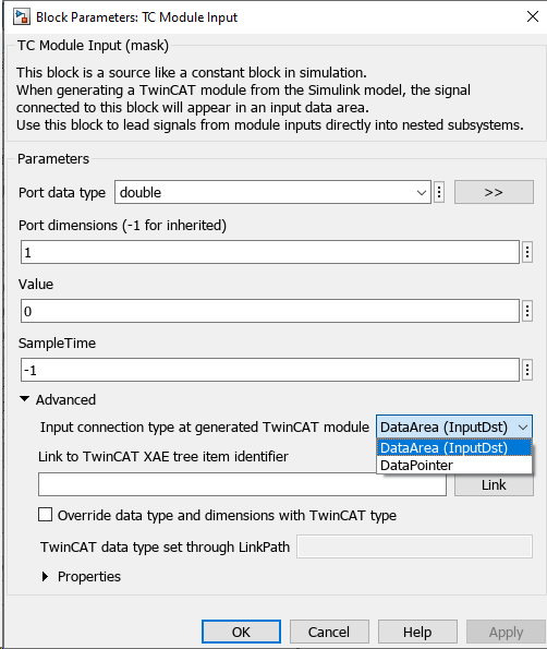 Subsystem inputs and outputs and automatic mapping